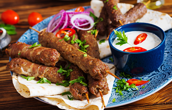 Люля-кебаб из курицы | Продукты Ермолино